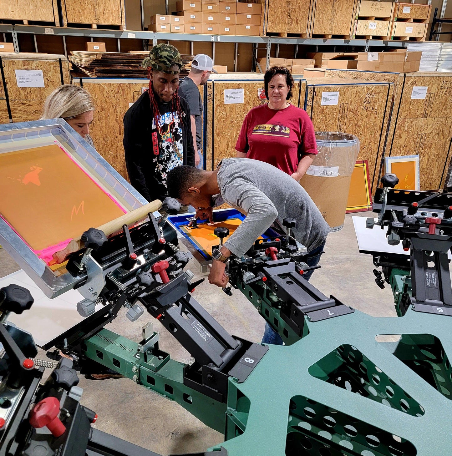Learn Professional Screen Printing | Screen Print School Workshop ...