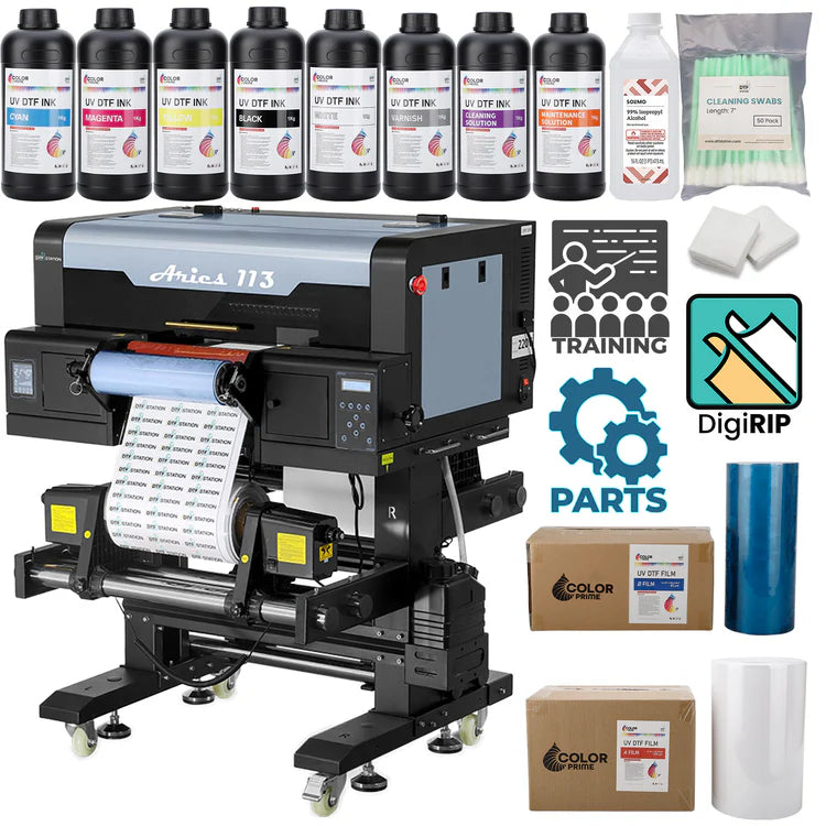 DTF Station Aries 124 UV DTF Printer w/ air compressor – kolormatrix