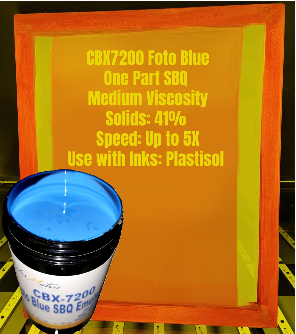 Foto Blue Textile SBQ Screen print Photo Emulsion – kolormatrix