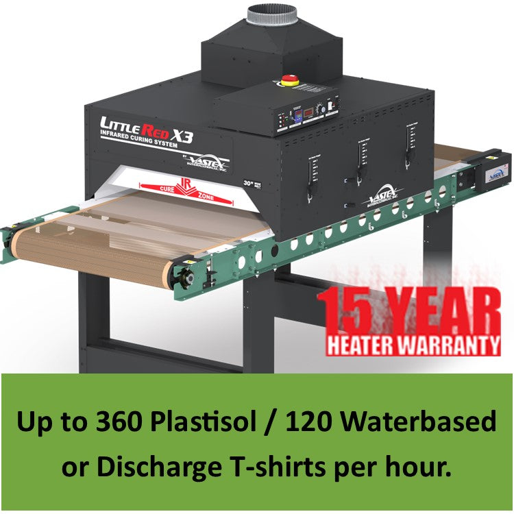 VASTEX LITTLE RED X3 SERIES 30" X 7.4' DRYER – kolormatrix