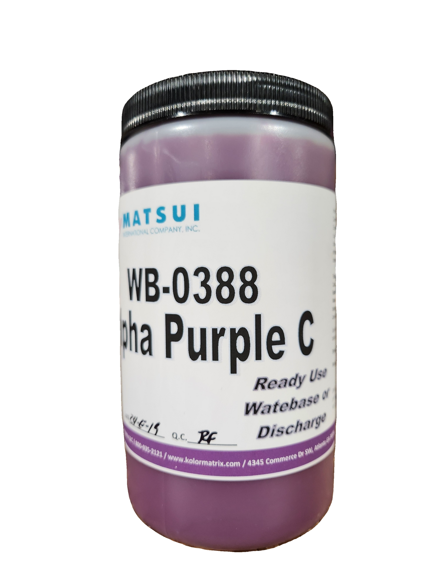 Matsui Alpha Series - Ready for use Water Base or Discharge Colors ...