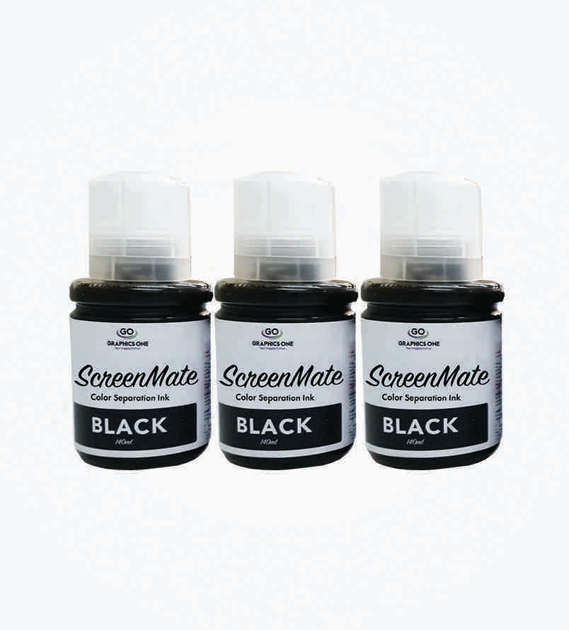 Screenmate Film Output Black Ink 140ML – kolormatrix