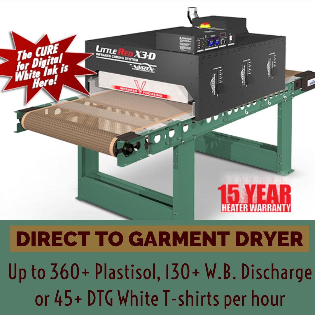 VASTEX LITTLE RED X3D SERIES 30" X 7.4' DRYER – kolormatrix