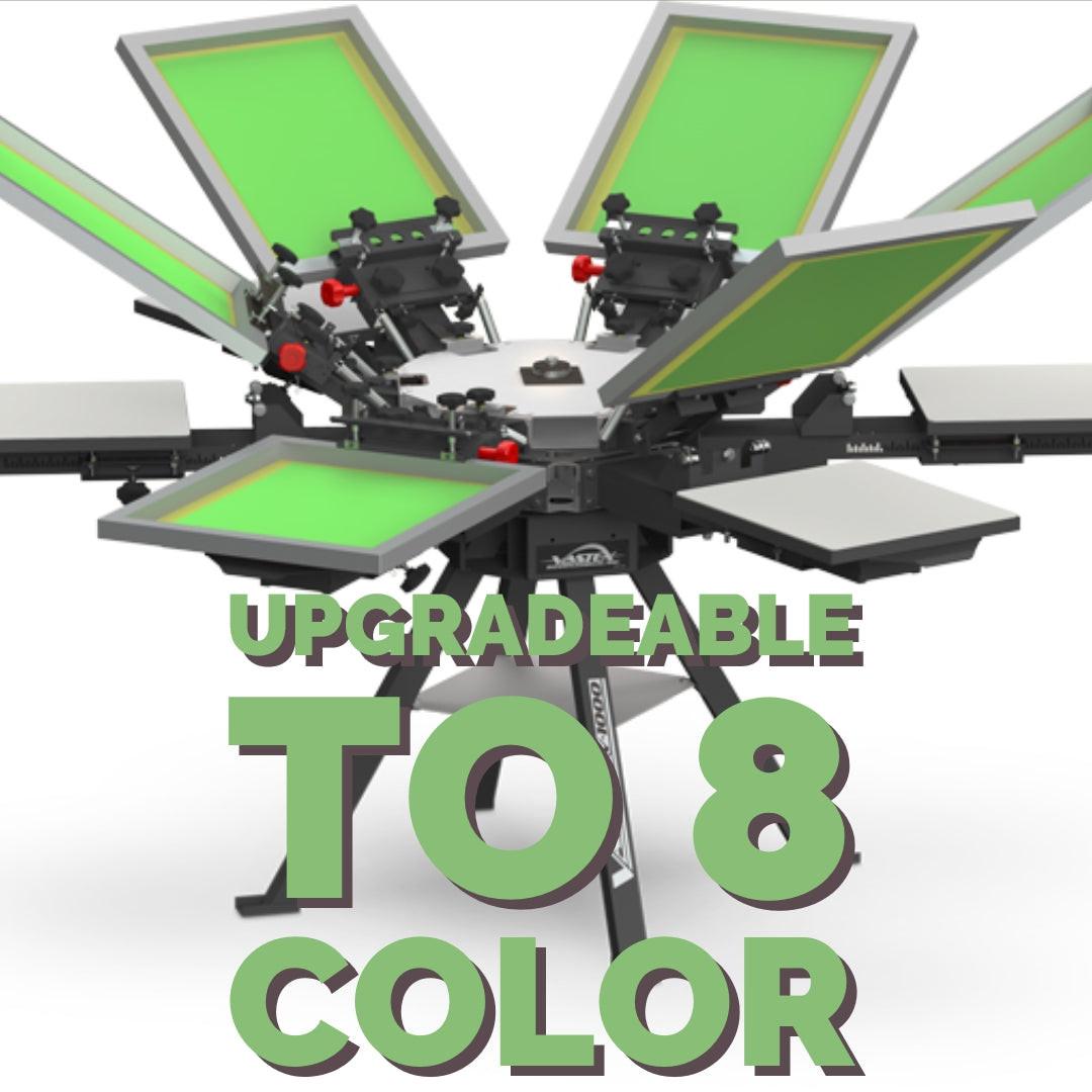 V-1000 6 Station / 6 color Manual Press – kolormatrix